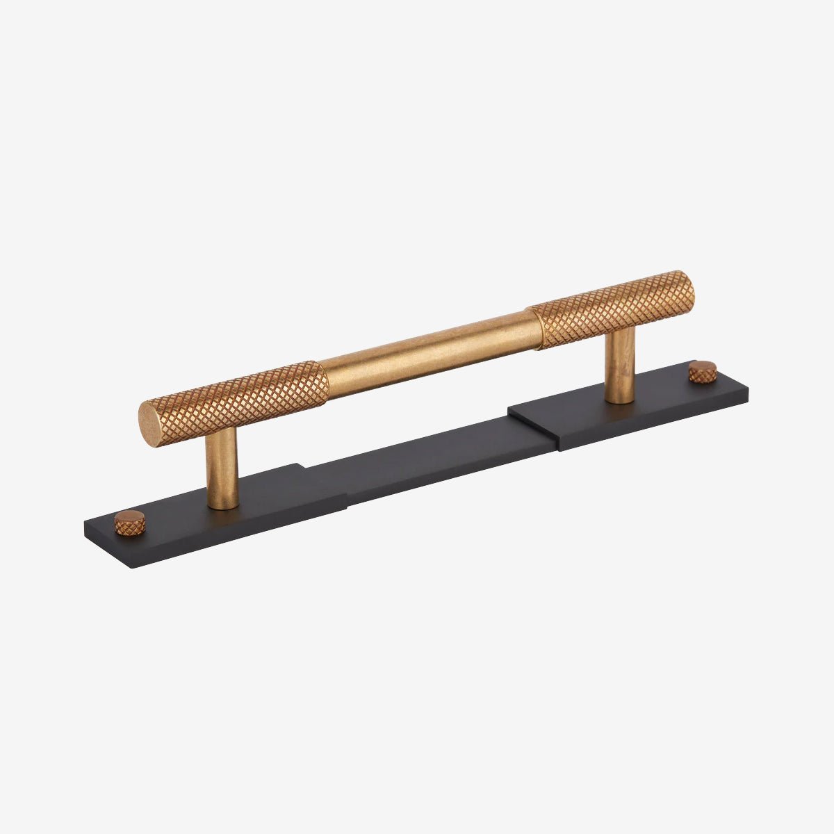 MIX Diamond Knurled Cabinet Pull & Backplate - Split Finish – San Diego ...