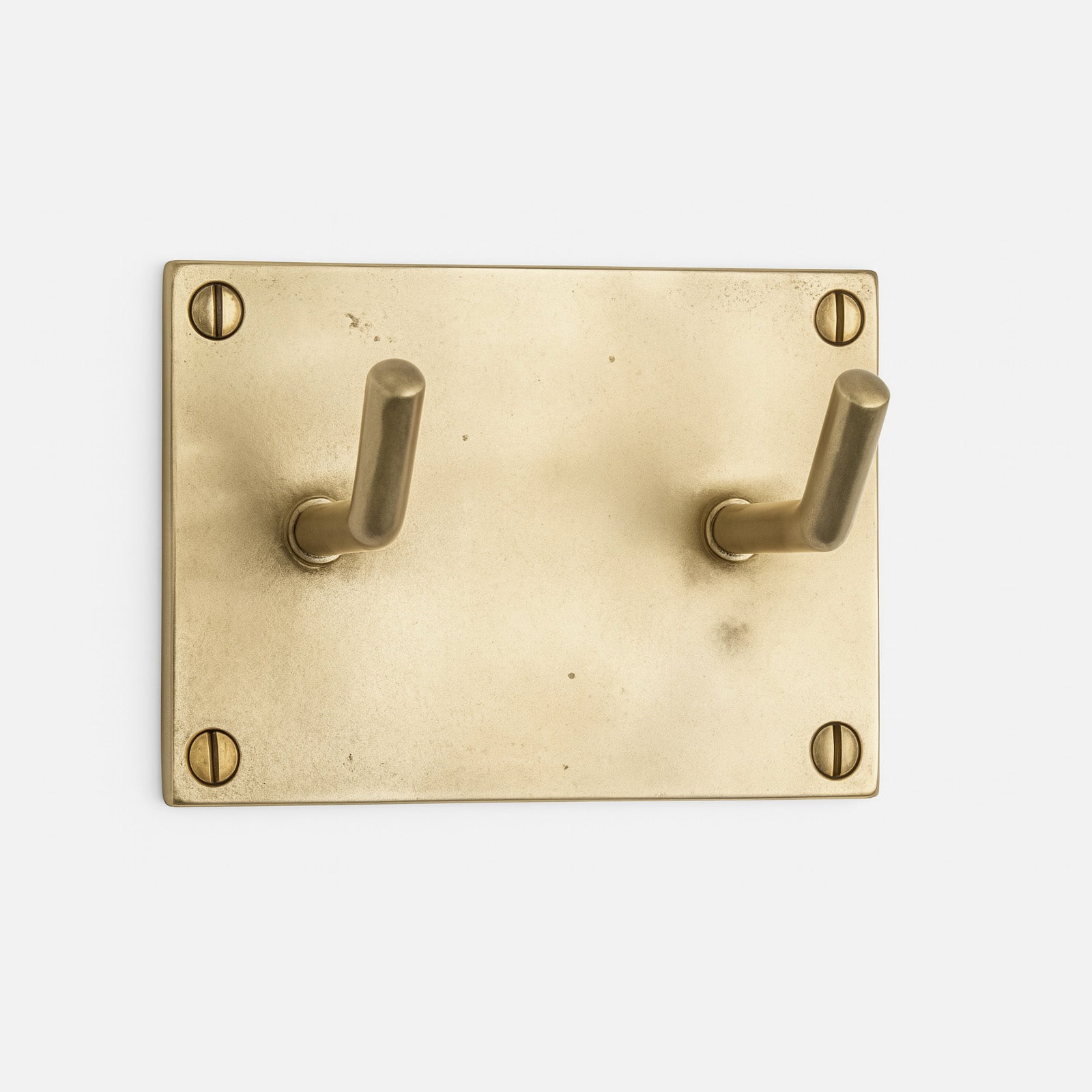 Solid Bronze Double Prong Girth Hook