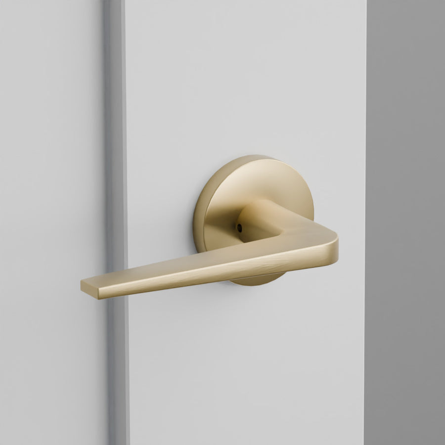 Athena Door Lever on Disk Rosette – San Diego Hardware