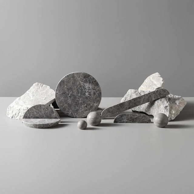 Grey Tundra Marble Dot Handle [Pair] – San Diego Hardware