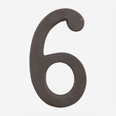 Solid Bronze Traditional House Numbers