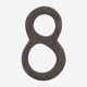 Solid Bronze Traditional House Numbers – San Diego Hardware