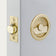 Rolando Round Pocket Door Lock