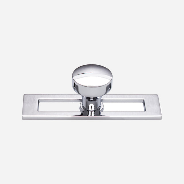 Kinney Cabinet Knob with Backplate – San Diego Hardware